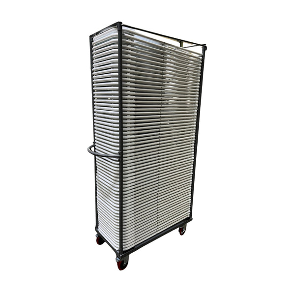 Plastic Folding Chair Cart – Advanced Stanchions