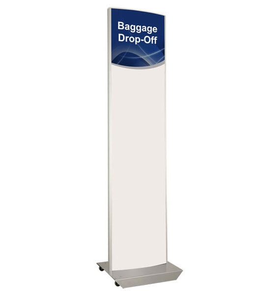 Visiontron VERSA-STAND Tower Sign Stand – Advanced Stanchions