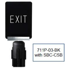 Engraved ColorCore Signs – Advanced Stanchions